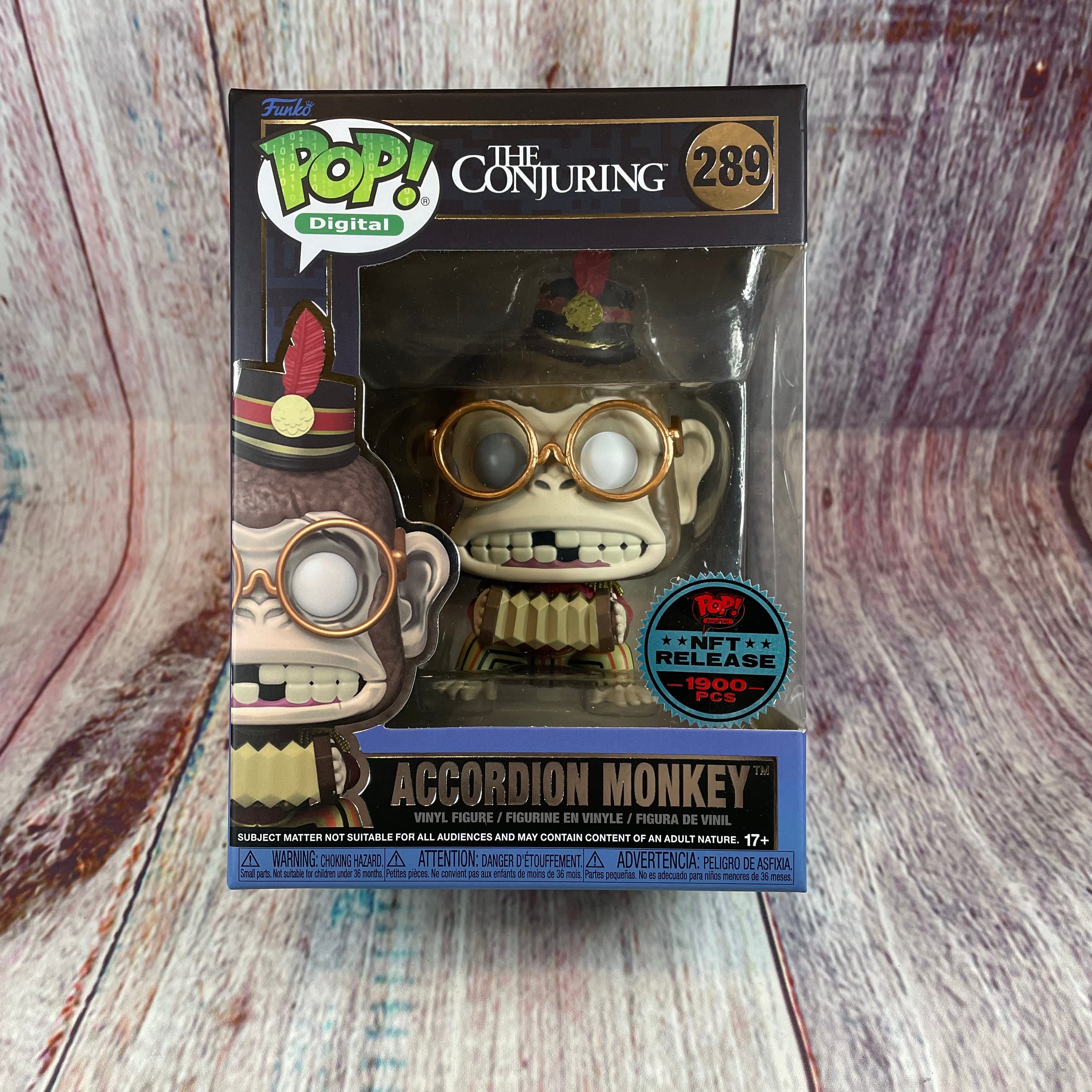 289 The Conjuring, Accordion Monkey (NFT Release 1900 PCS) [1808 MINTE ...